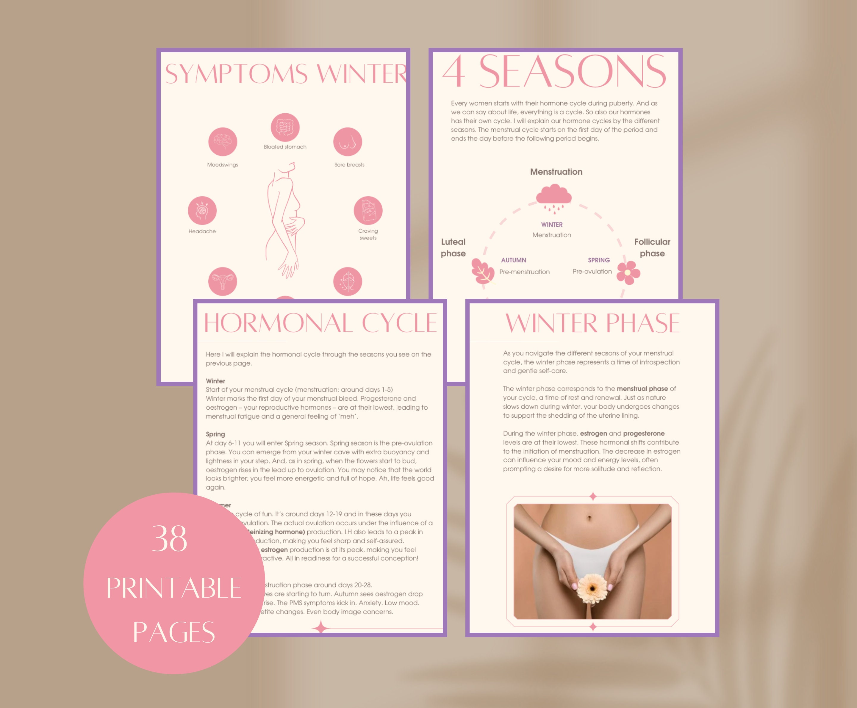 Cycle Syncing Guide for Beginners Hormone Ebook Lifestyle Guide Hormones Cycle for Women Hormone ...