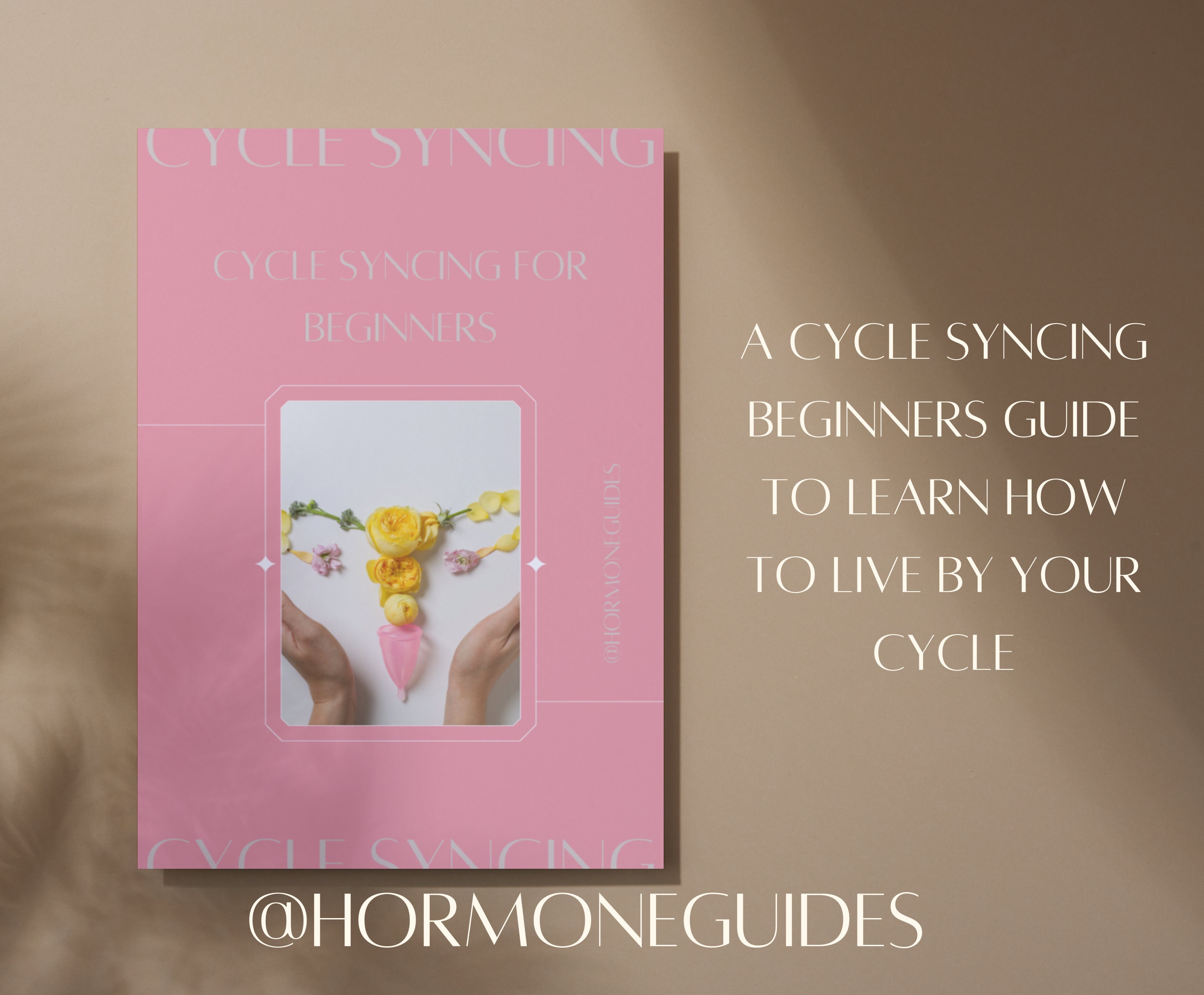 Hormone Guides to Balance Hormones Recipes Hormone Proof Food PCOS Guide Cycle Syncing Guide PMS ...