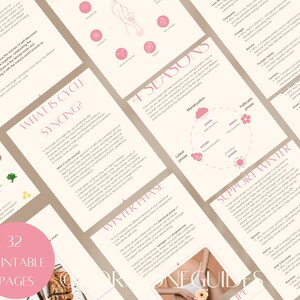 Hormone Guides to Balance Hormones Recipes Hormone Proof Food PCOS Guide Cycle Syncing Guide PMS ...