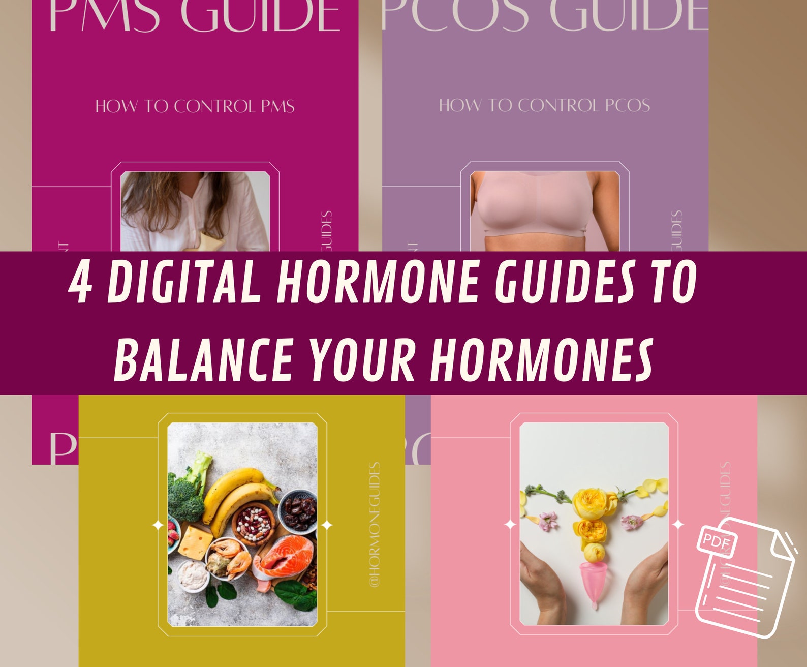 Hormone Guides to Balance Hormones Recipes Hormone Proof Food PCOS ...