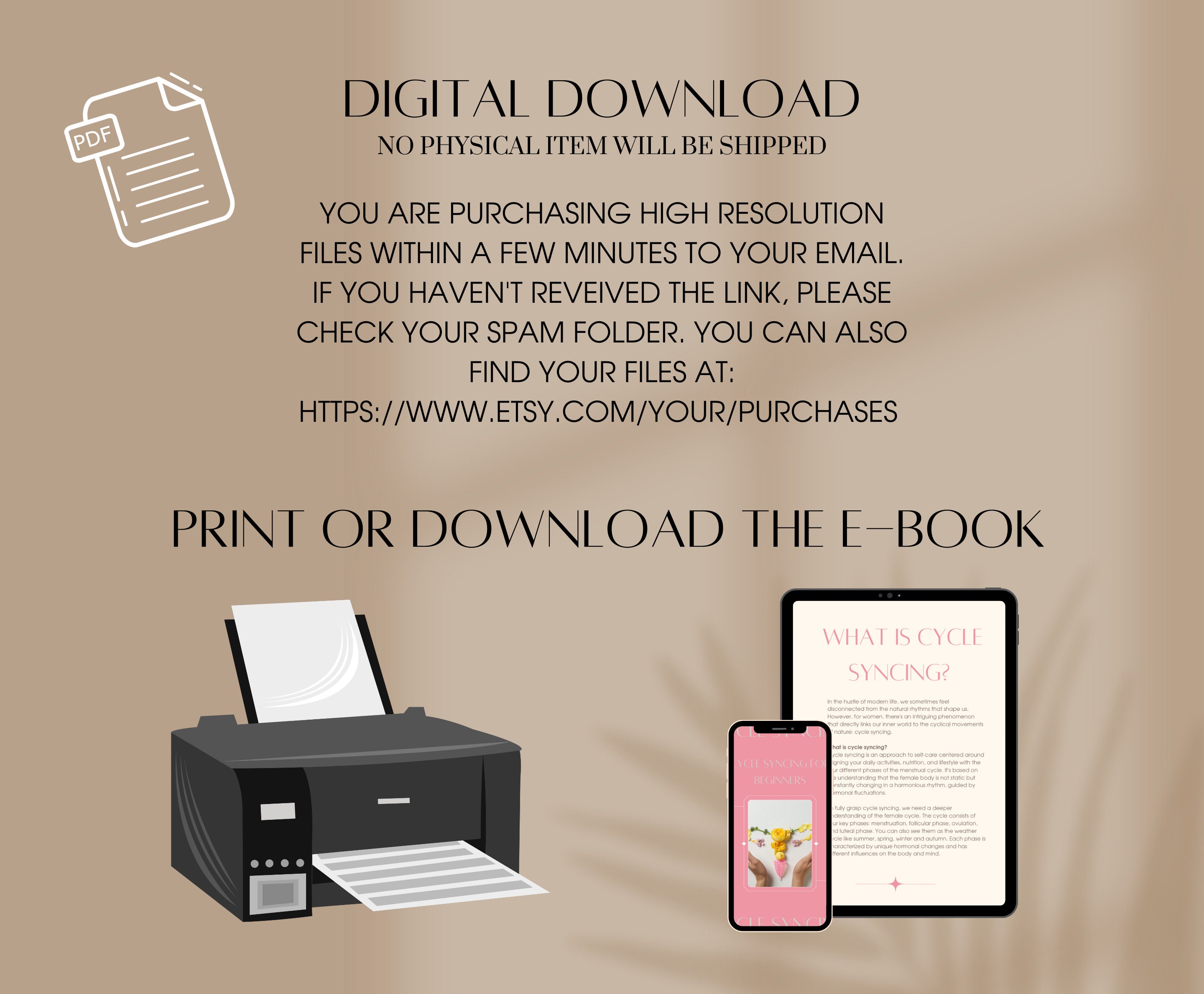 Cycle Syncing Guide for Beginners Hormone Ebook Lifestyle Guide ...