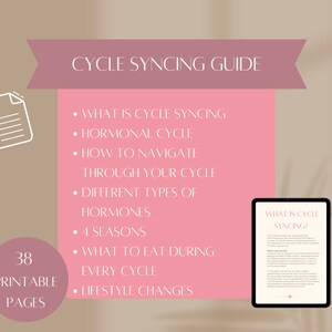 Hormone Guides to Balance Hormones Recipes Hormone Proof Food PCOS Guide Cycle Syncing Guide PMS ...