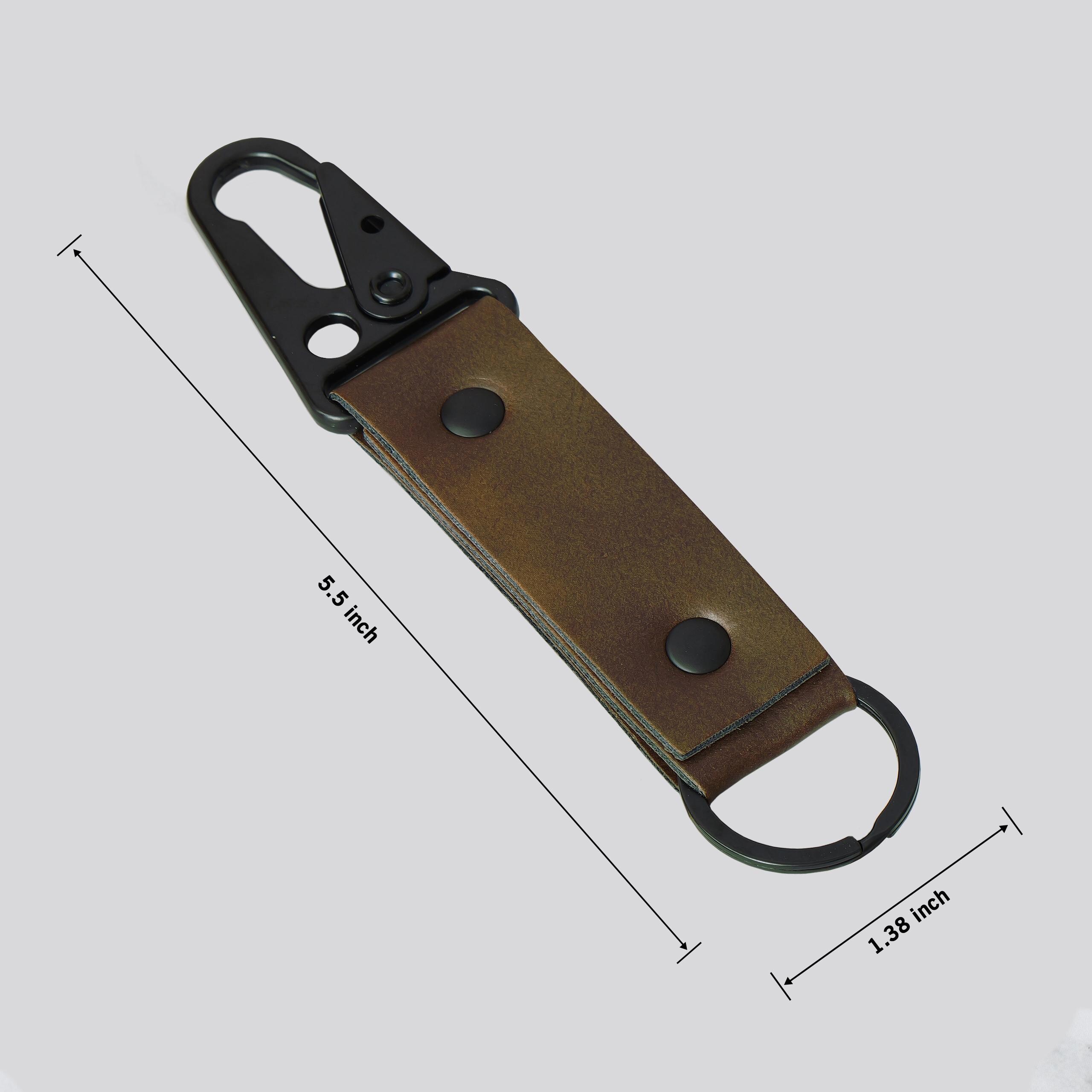 Personalized Keychain With Hook , Custom Gift, Keychain Leather ...