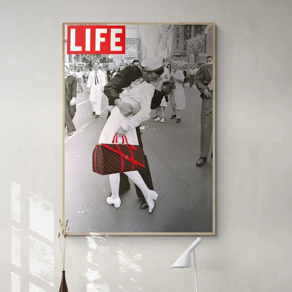 Kissing Sailor - Etsy