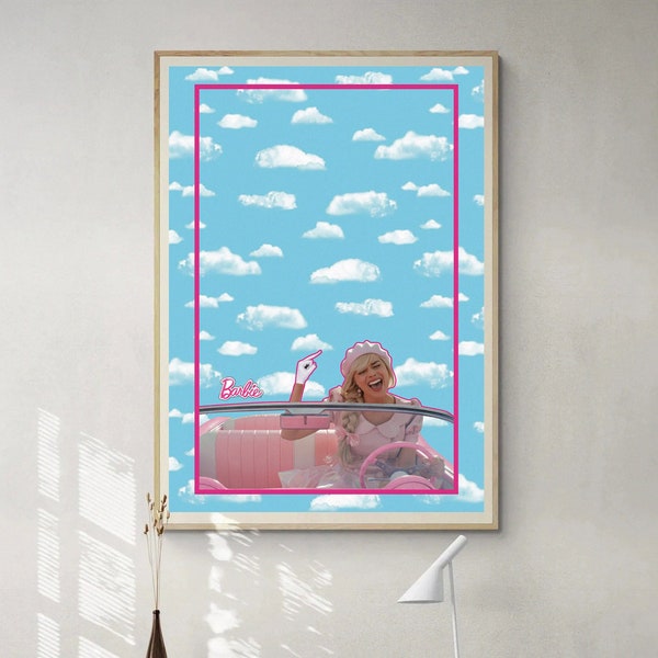 Barbie Margot Robbie Movie Poster - Etsy
