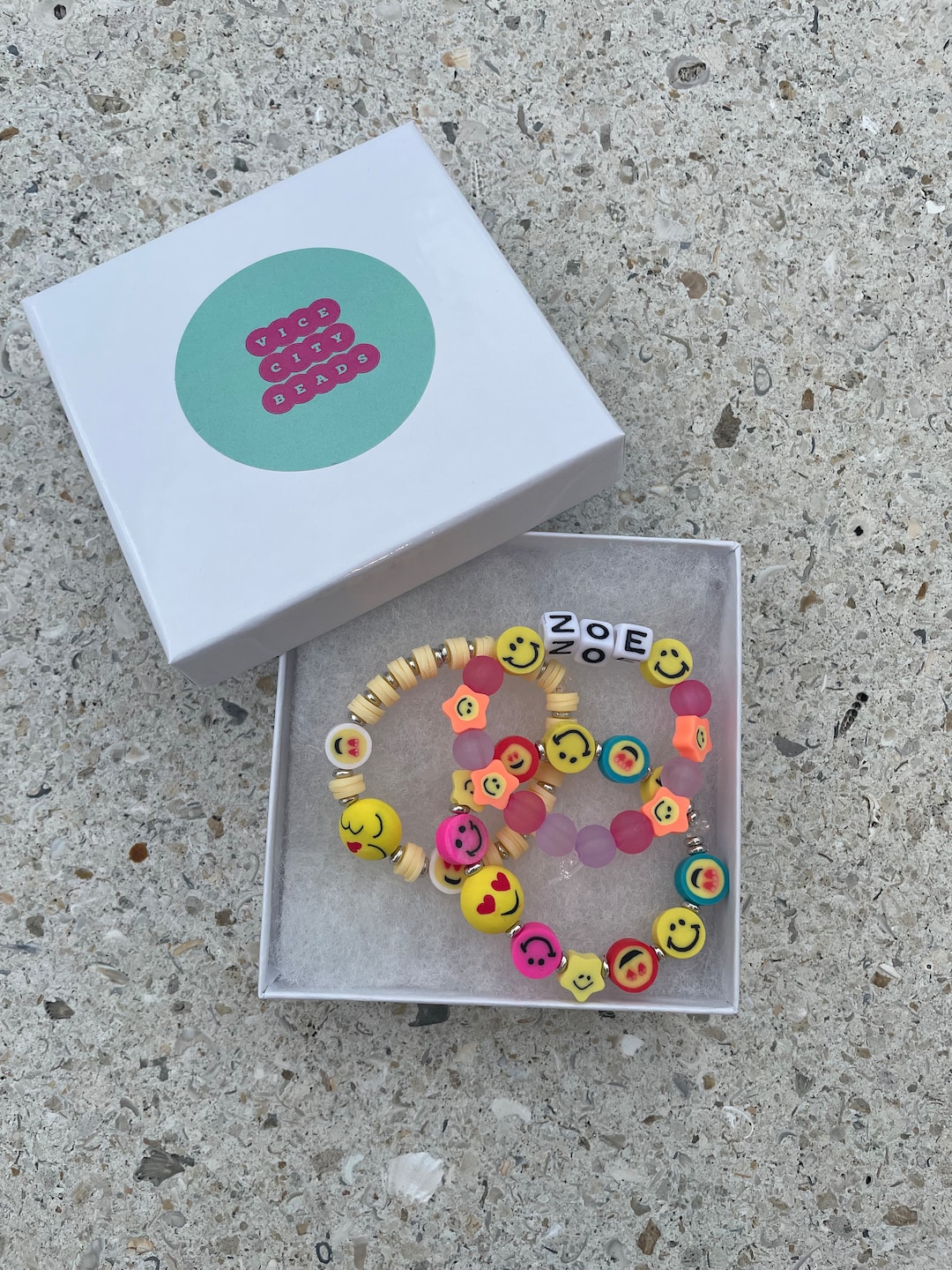 Custom Emoji Letter/word/name Bracelet single Bracelet - Etsy