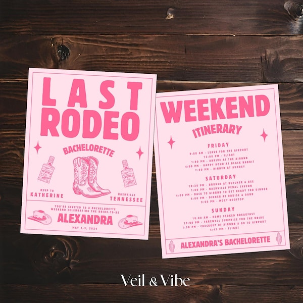 Last Rodeo Bachelorette - Etsy