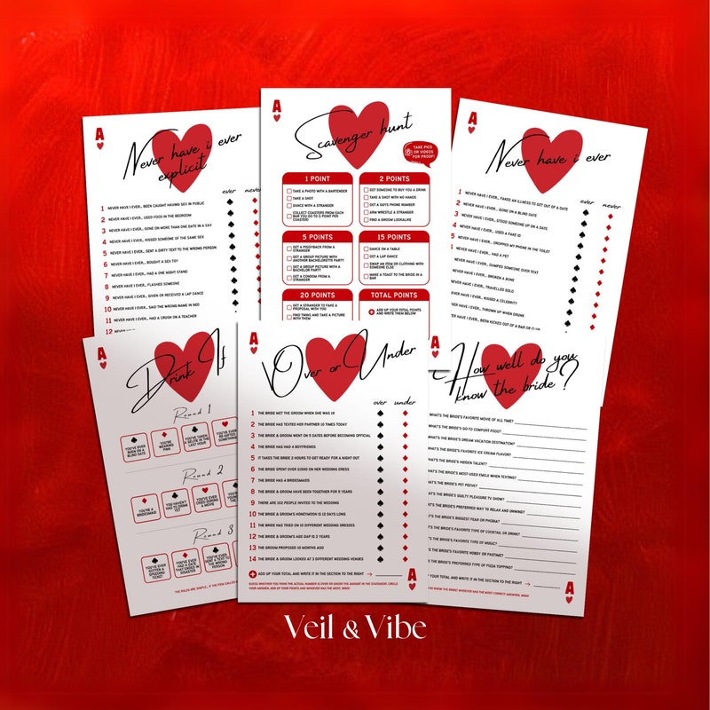 Vegas Theme Hen Decor - Etsy UK