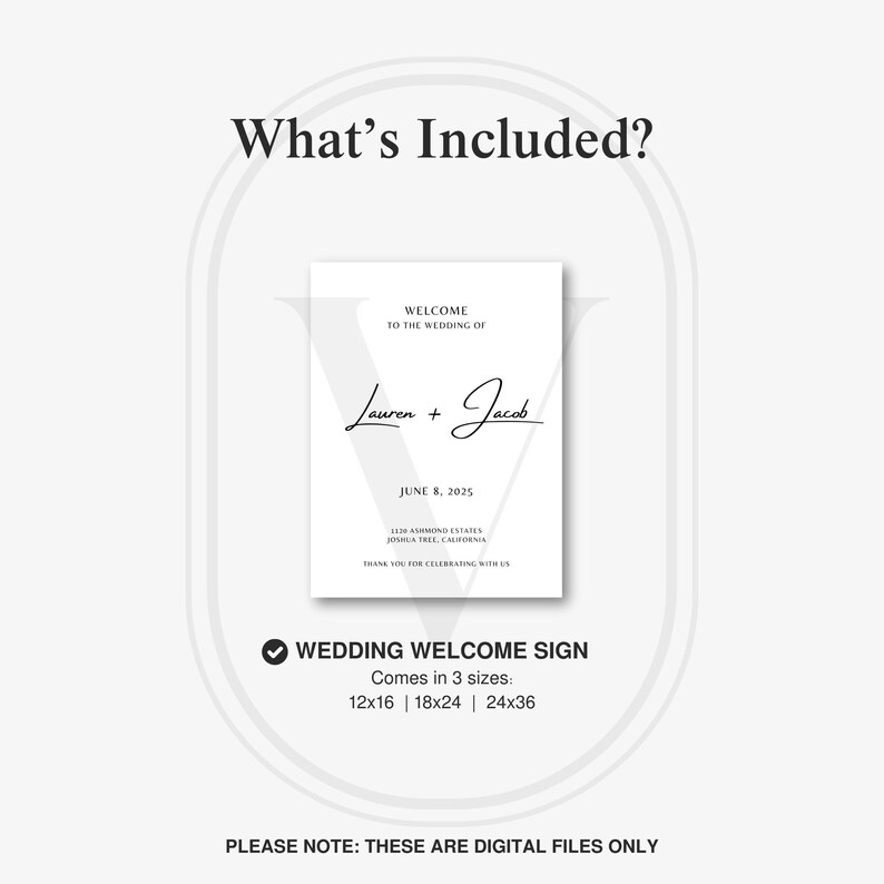 Editable Welcome Sign Wedding Template Wedding Entrance Display ...