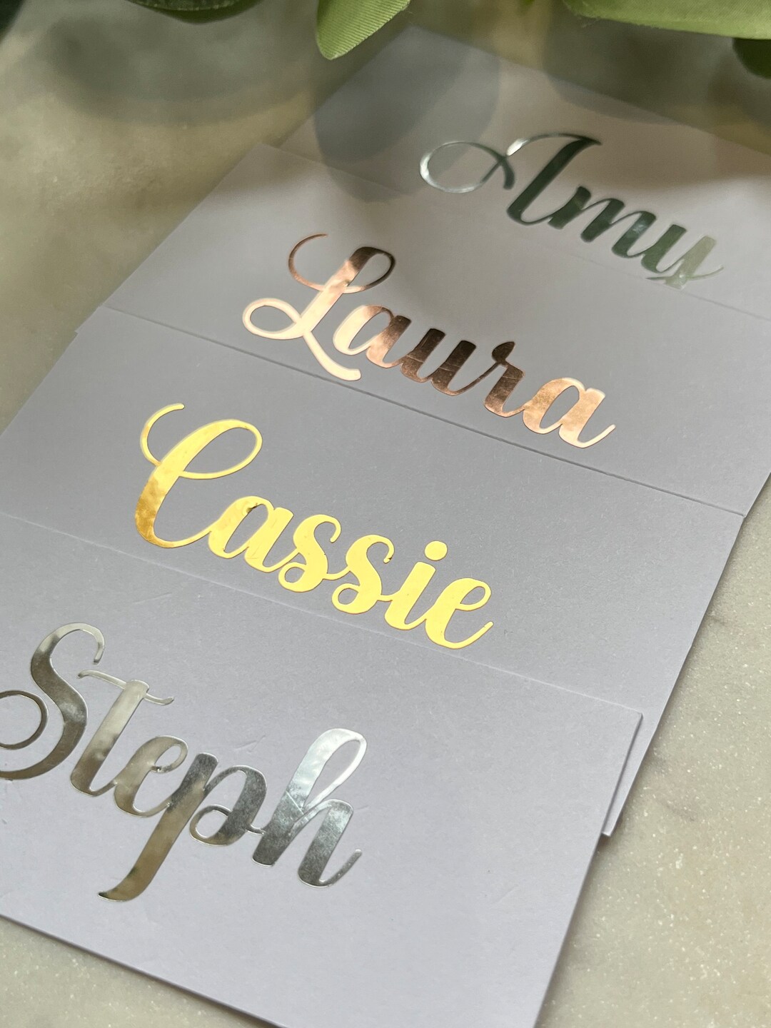 Vinyl Name Stickers, Calligraphy Stickers, Prosecco Glass Stickers ...