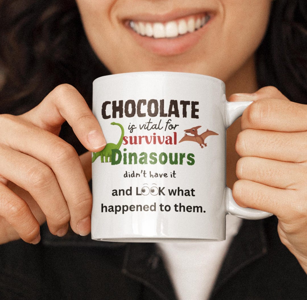 Chocolate Lover Mug, Hot Cocoa Mug, Funny Chocolate Mug, Chocolate Gift ...