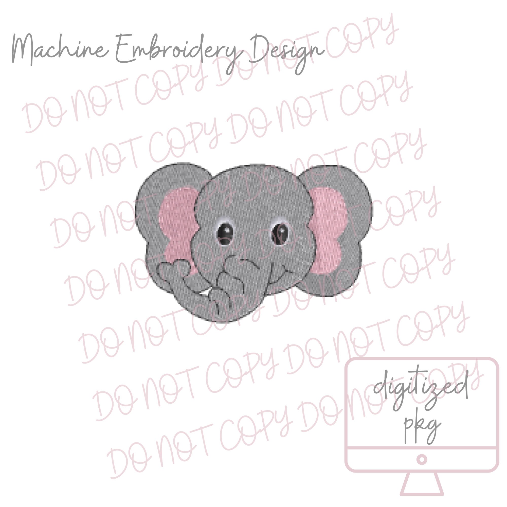 Alabama Elephant Embroidery Design Alabama Crimson Tide Embroidery