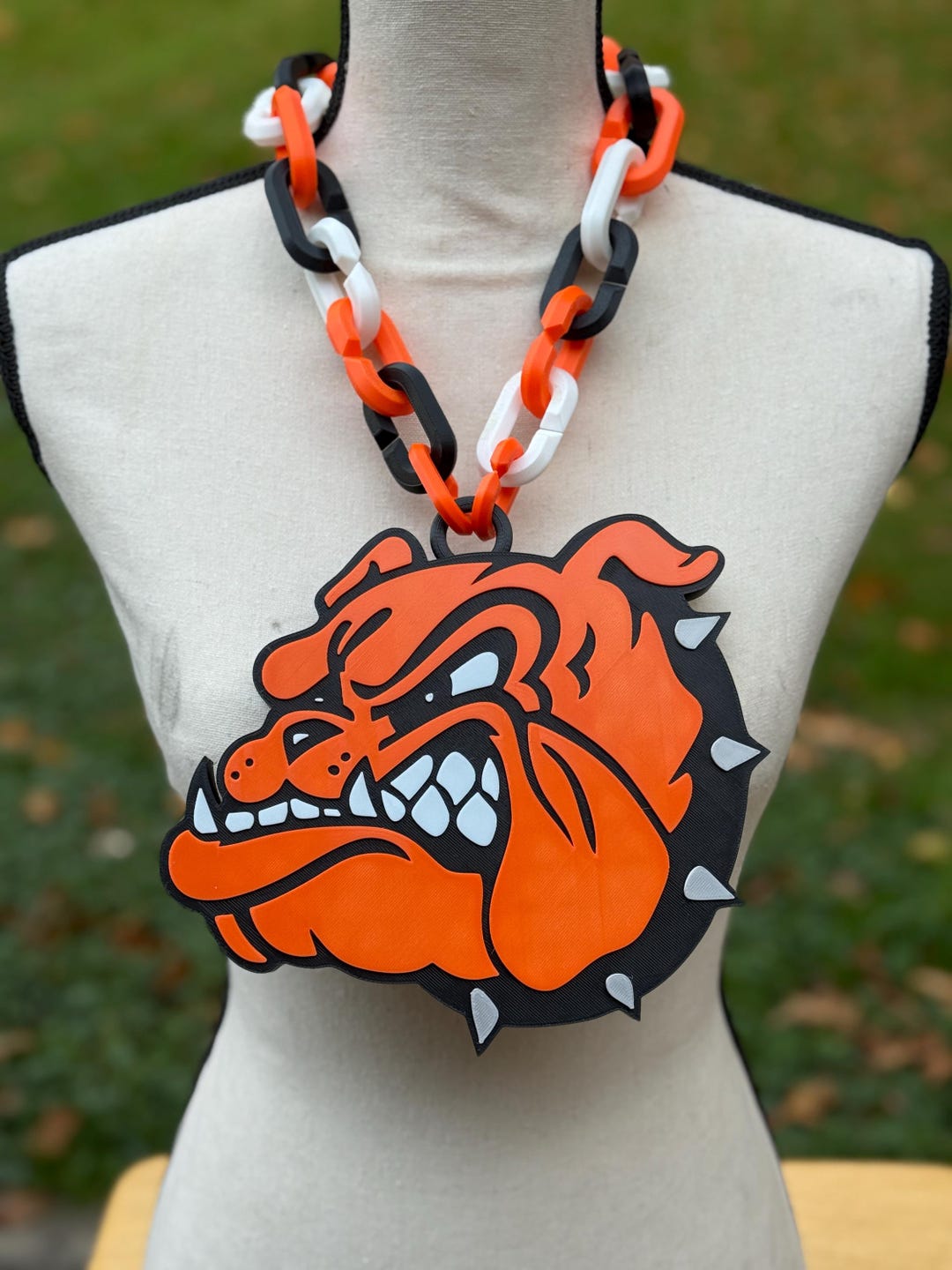 Custom 3D Printed Team Spirit Chain | Personalized School Mascot ...