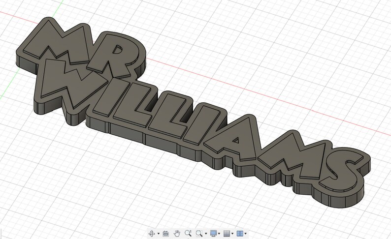 Personalized 3D Printed Desk Name Sign, Customizable Office Name Plate ...