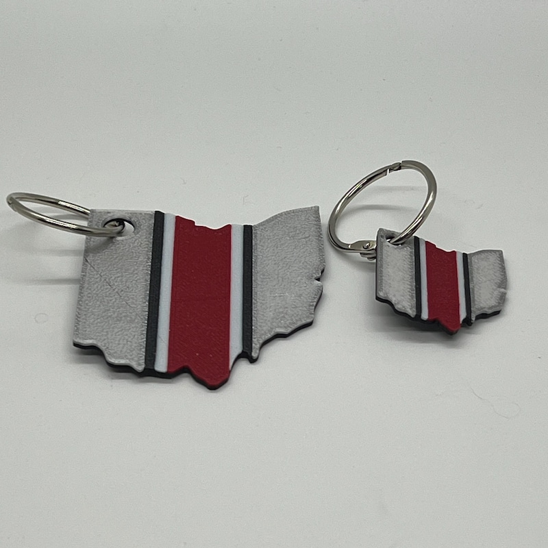 Buckeye Keychain - Etsy