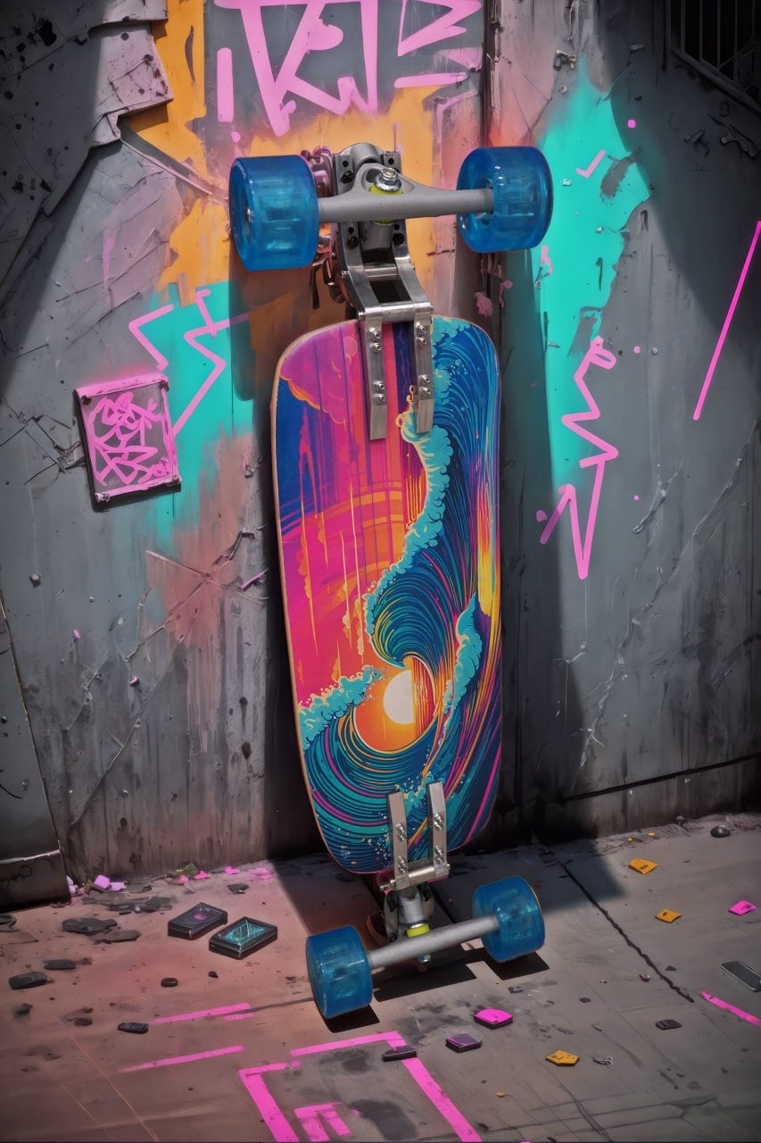 Cyber Wave - Custom Longboard. Aviation Aluminum, Marine Plywood ...