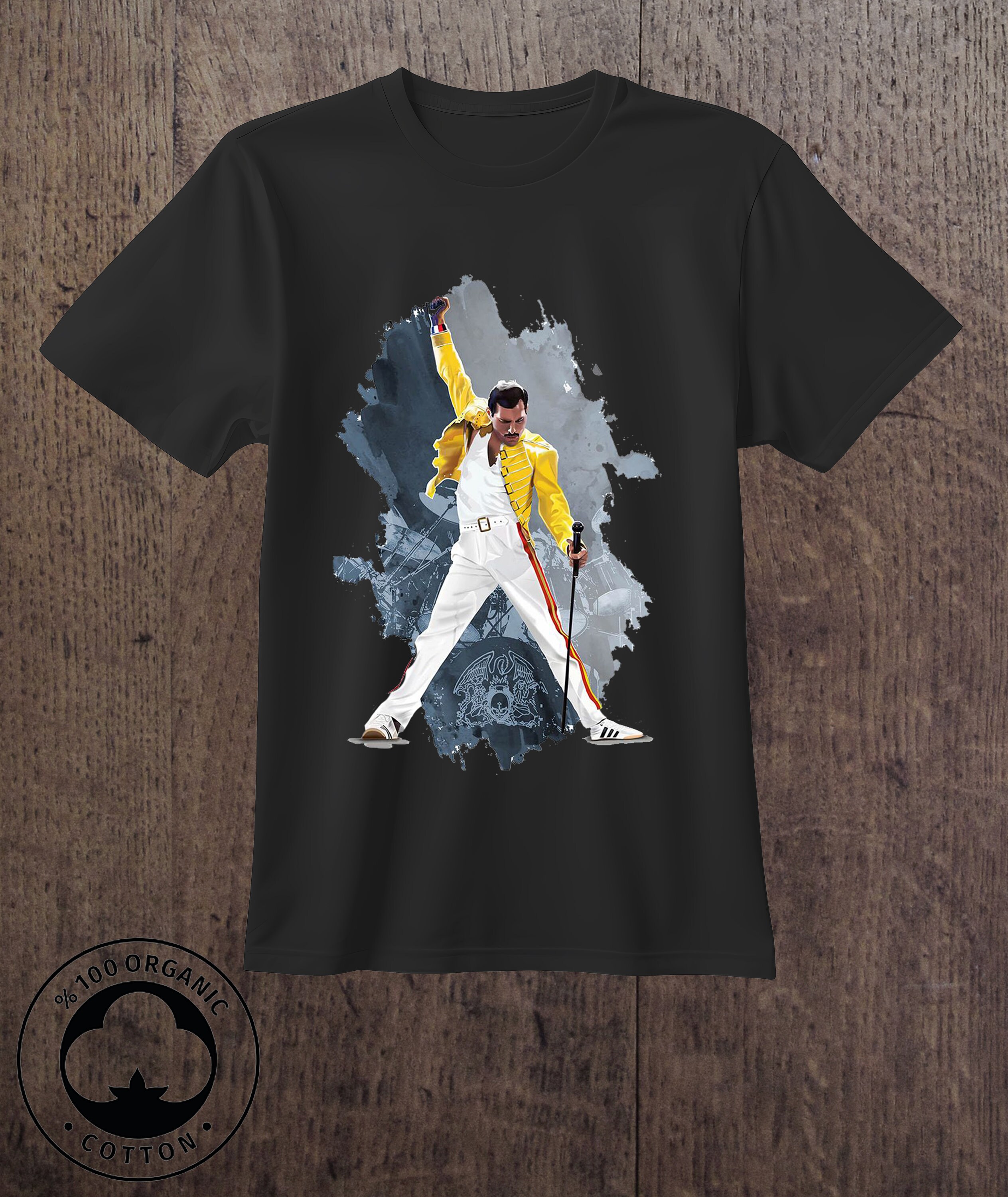 Vintage Freddie Mercury Unisex Short Sleeve T-shirt Youth Shirt Women Shirt Long Sleeve Unisex ...