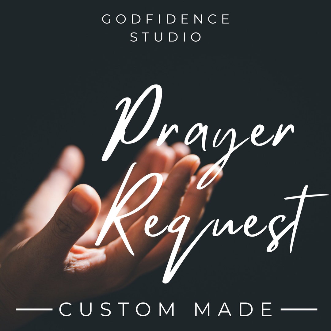 Custom Prayer Request Letter Tailor Made With Love - Etsy