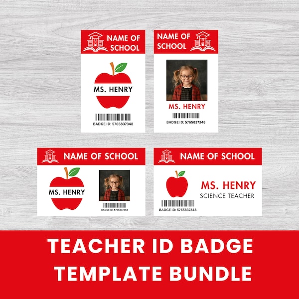 Name Tag Edit Teacher - Etsy