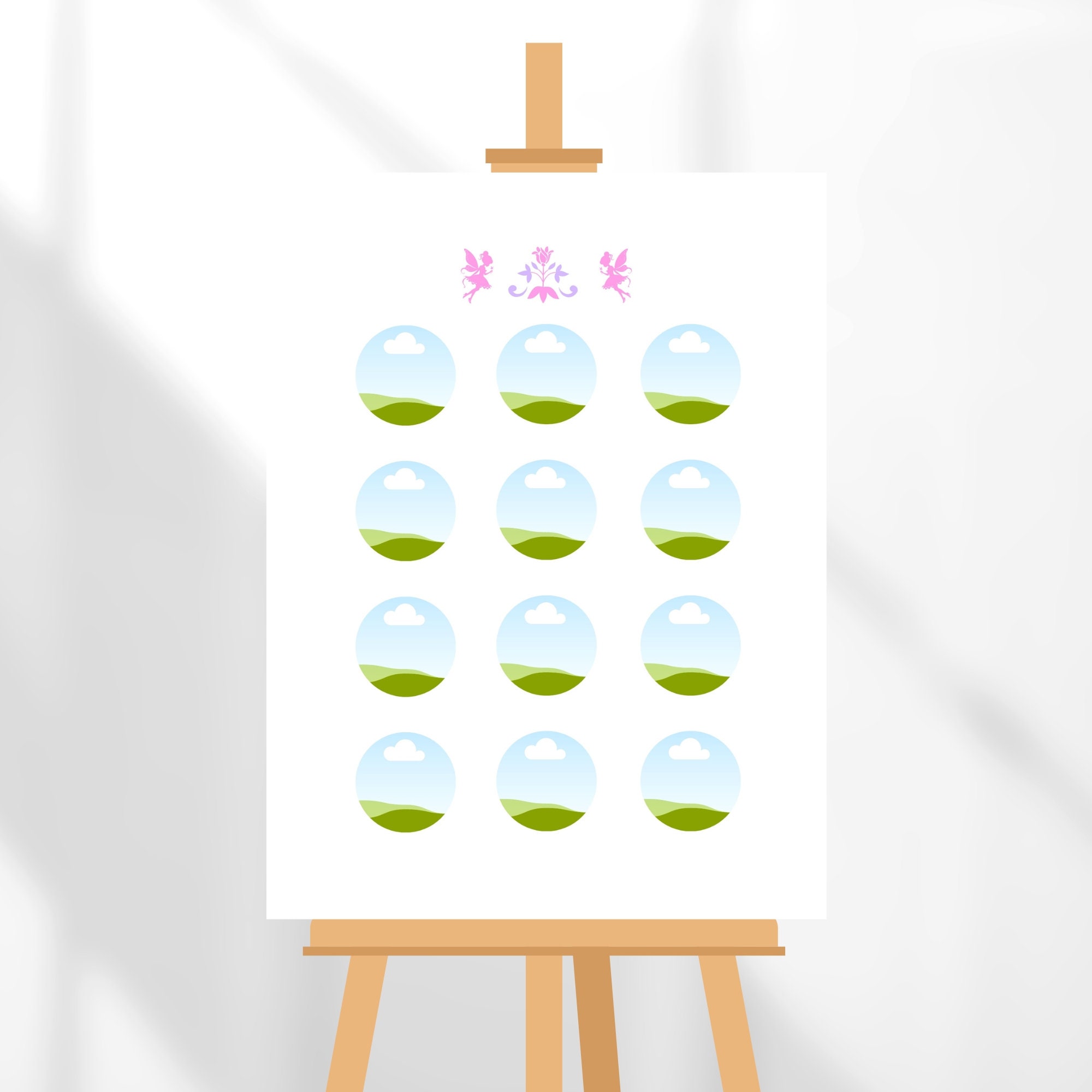 Fairy First Birthday Bundle, Girls 1st Bday Party, Enchanting Fairy ...