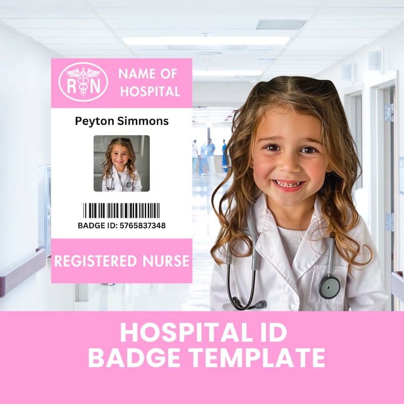 Nurse Name Tag - Etsy