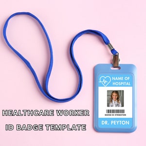 Printable Doctor ID Name Badge | Hospital Nurse Halloween Costume ...