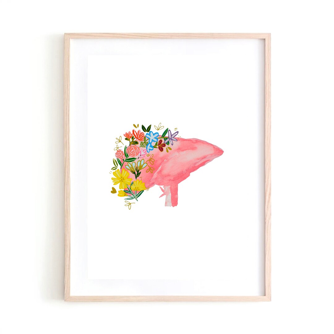 Liver Art Print - Etsy
