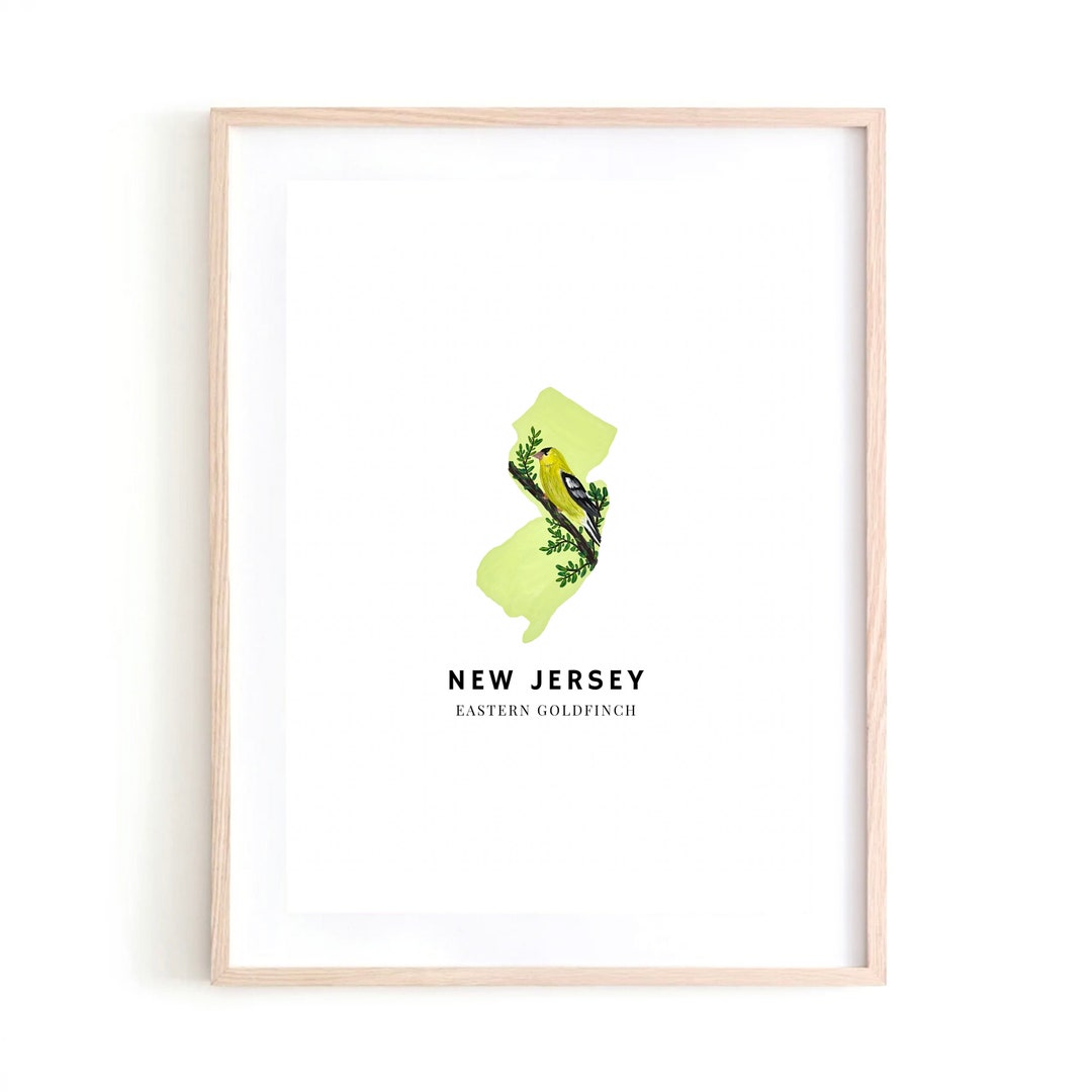 New Jersey State Bird Art Print - Etsy