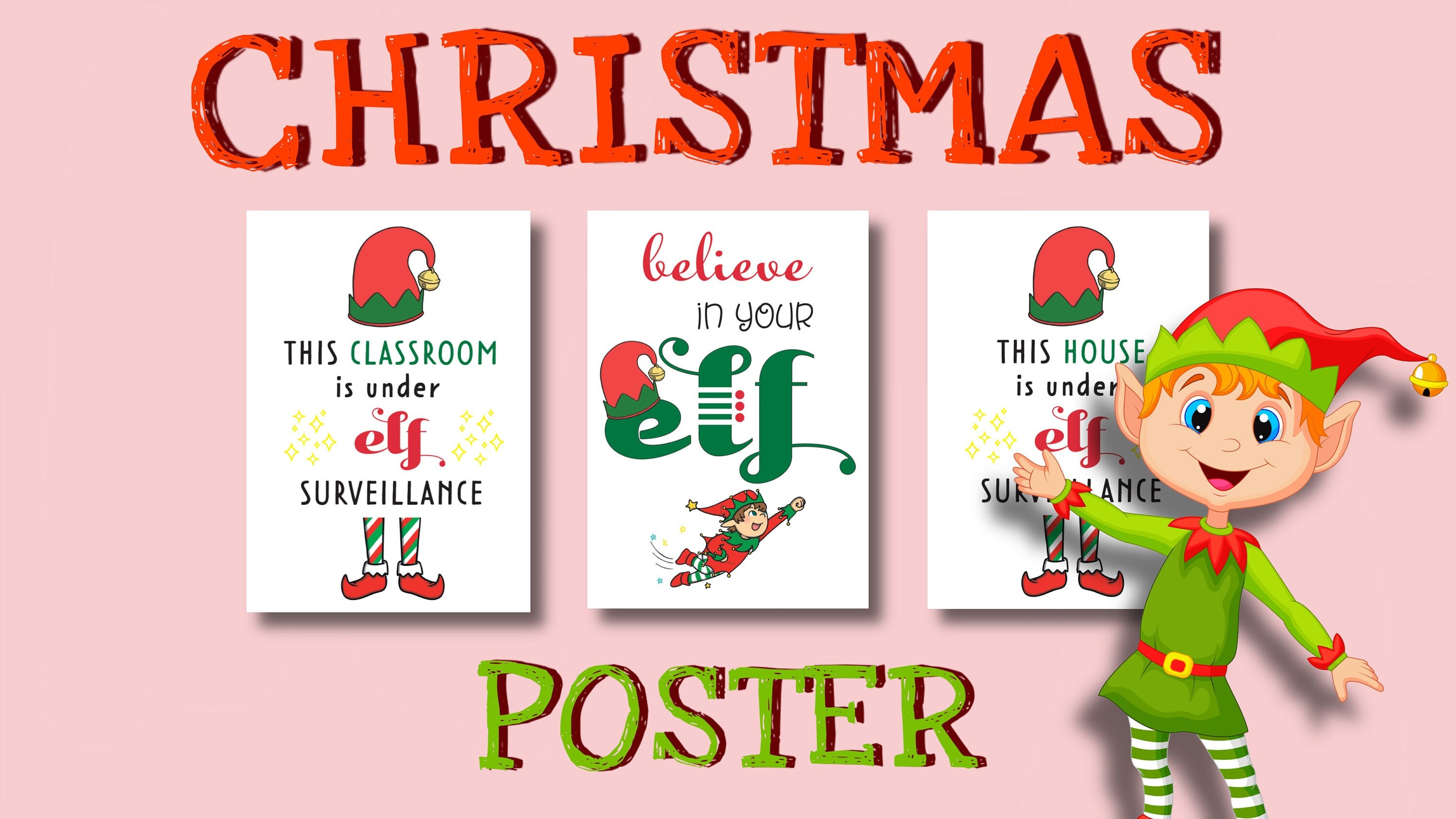 Educational Posters | Classroom Decor | Christmas Poster | Christmas ...