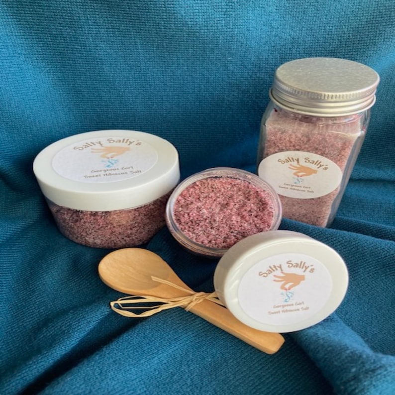 Gorgeous Girl Sweet Hibiscus Salt Combines the Sweetness of Sugar With ...