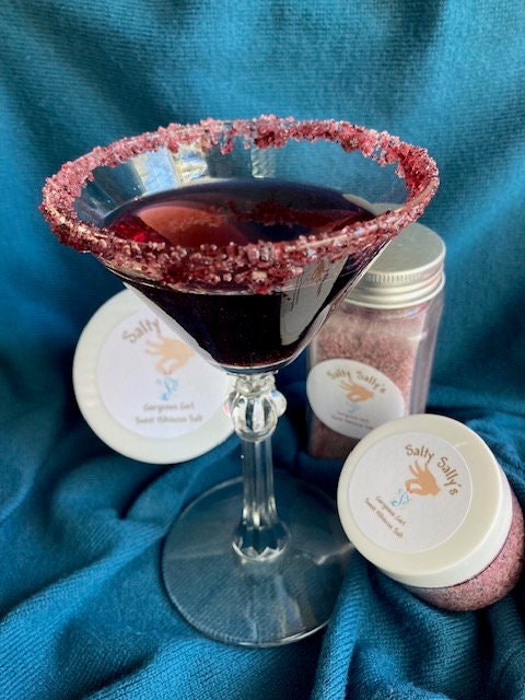 Gorgeous Girl Sweet Hibiscus Salt Combines the Sweetness of - Etsy