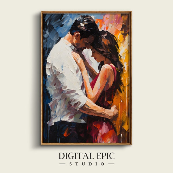 Hug Art Romantic - Etsy