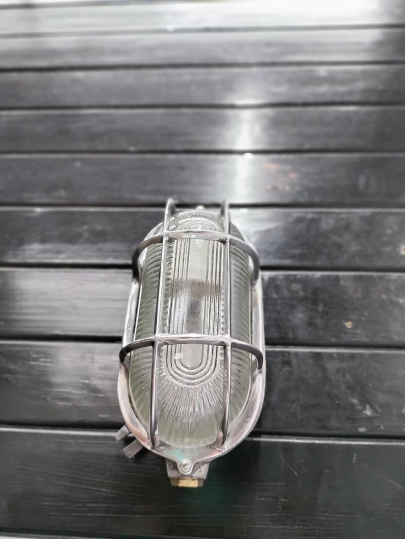 Nautical Bulkhead Cover Light – Aluminum Wall & Ceiling Mount Fixture ...