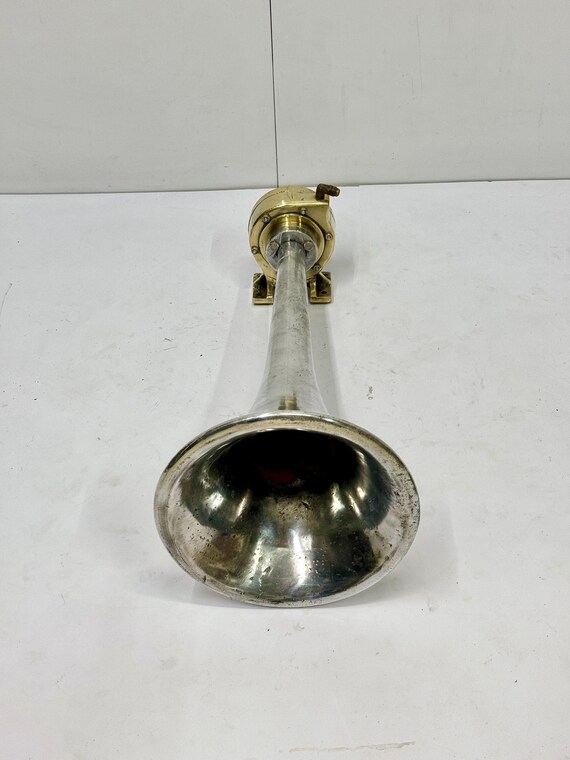 Maritime Original Antique Trumpet Boat/Ship Reclaim A… - Gem