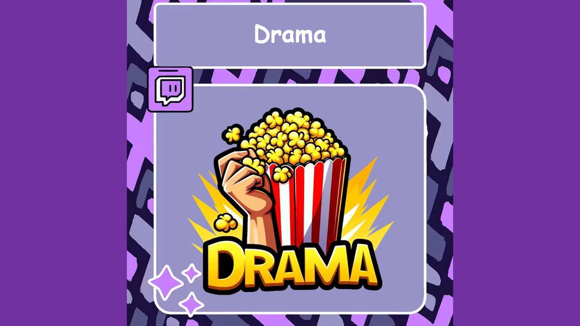 Drama Emote, Twitch Emote, Youtube Emote, Discord Emote, Community ...