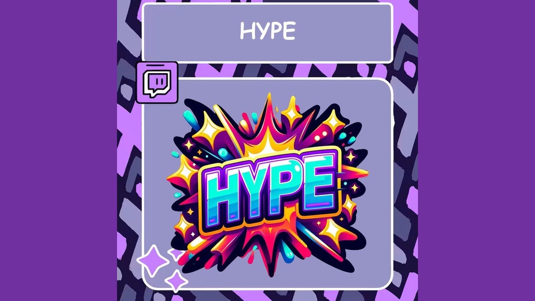 HYPE Emote, HYPE Twitch Emote, Youtube Emote, Discord Emote, Community ...