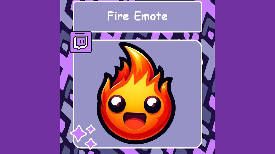Fire Emote, Twitch Emote, Youtube Emote, Discord Emote, Community Emote ...