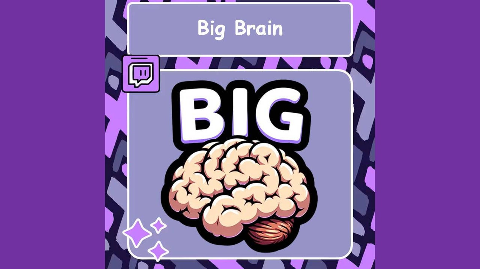Big Brain Twitch Emote, Discord Emote, MEME Emote, Funny Emote, Youtube ...
