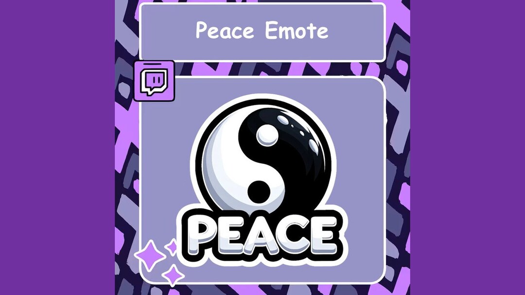 Peace Emote, Twitch Emote, Youtube Emote, Discord Emote, Community ...