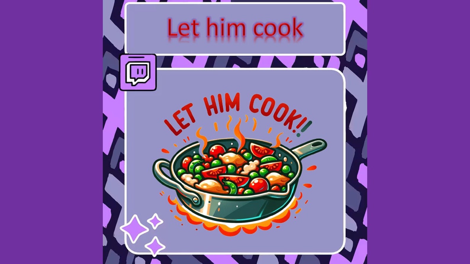 Let Him Cook Twitch Emote, Discord Emote, Food Emote, Funny Emote ...