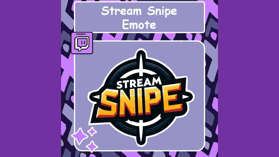 Stream Snipe Twitch Emote, Twitch Emote, Youtube Emote, Discord Emote ...