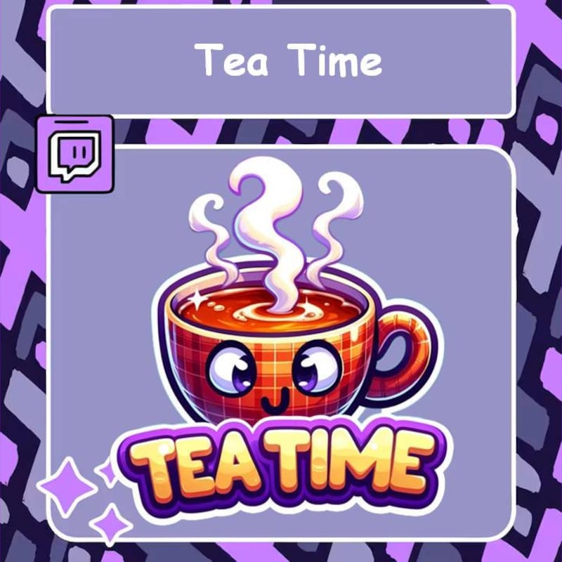 Twitch Tea Time - Etsy