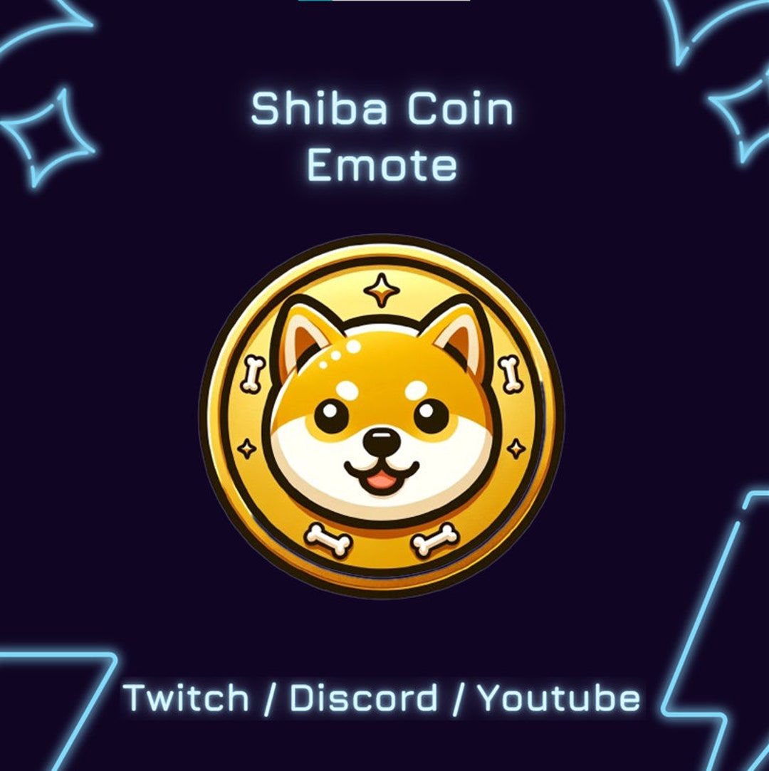 Shiba Inu Coin Twitch Emote Discord Emote Cute Emote Shiny - Etsy