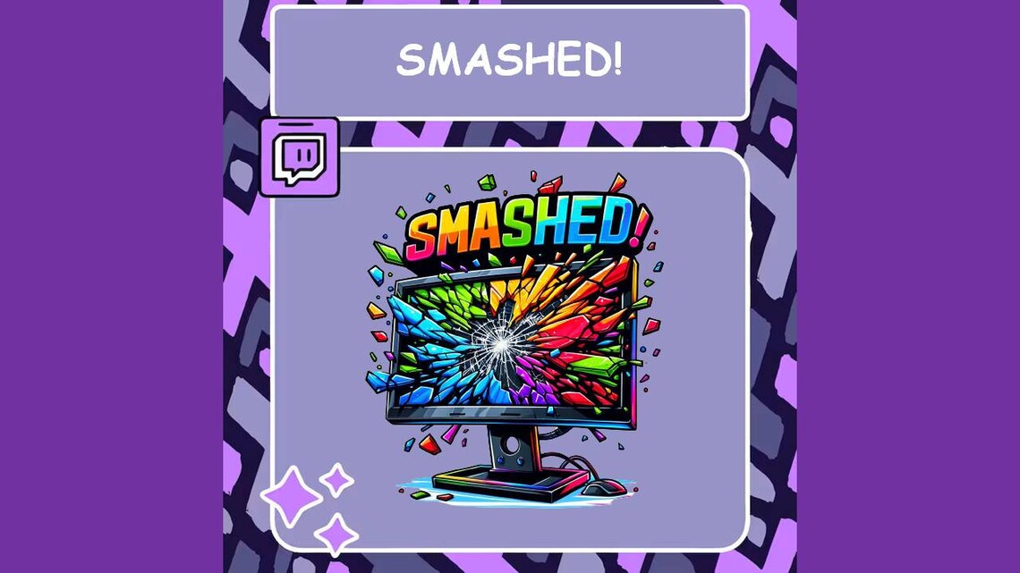 Smashed Twitch Emote, Discord Emote, MEME Emote, Funny Emote, Youtube ...