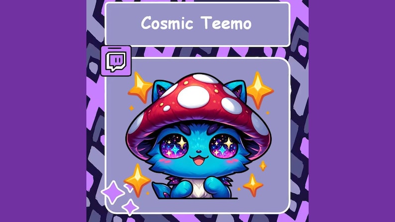 Cosmic Teemo Twitch Emote, Teemo Emote, Discord Emote, League of ...
