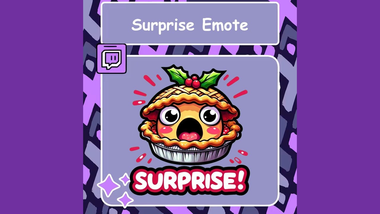 Surprise Emote, Twitch Emote, Youtube Emote, Discord Emote, Community ...