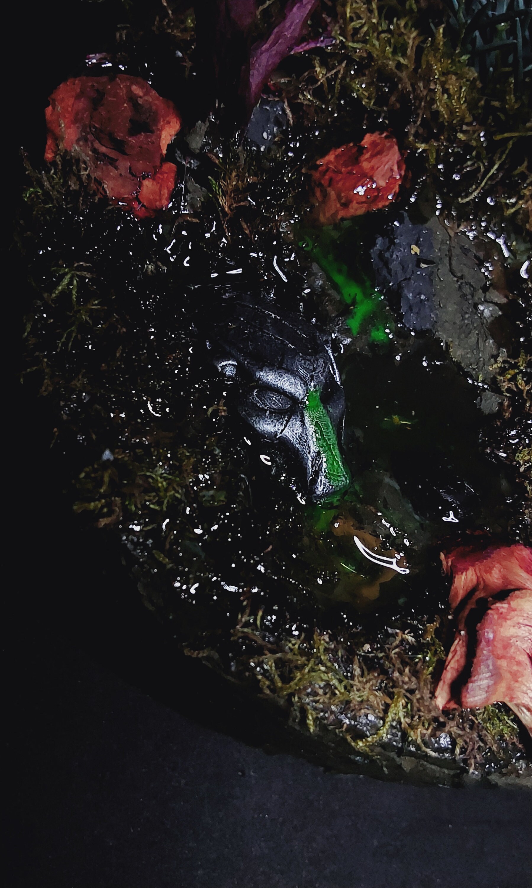 Predator Figurine. Diorama Base With Lightning. - Etsy