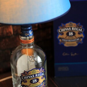 Handmade Chivas Regal Whiskey Aged 18 Years Table Lamp Bottle Gift ...