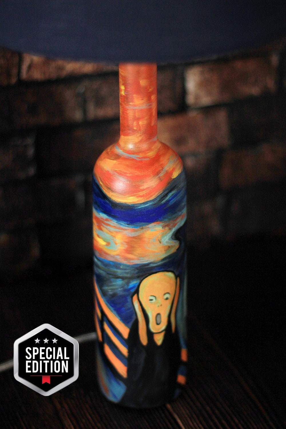 Edvard Munch Special Edition the Scream Lamp Shade Poster - Etsy
