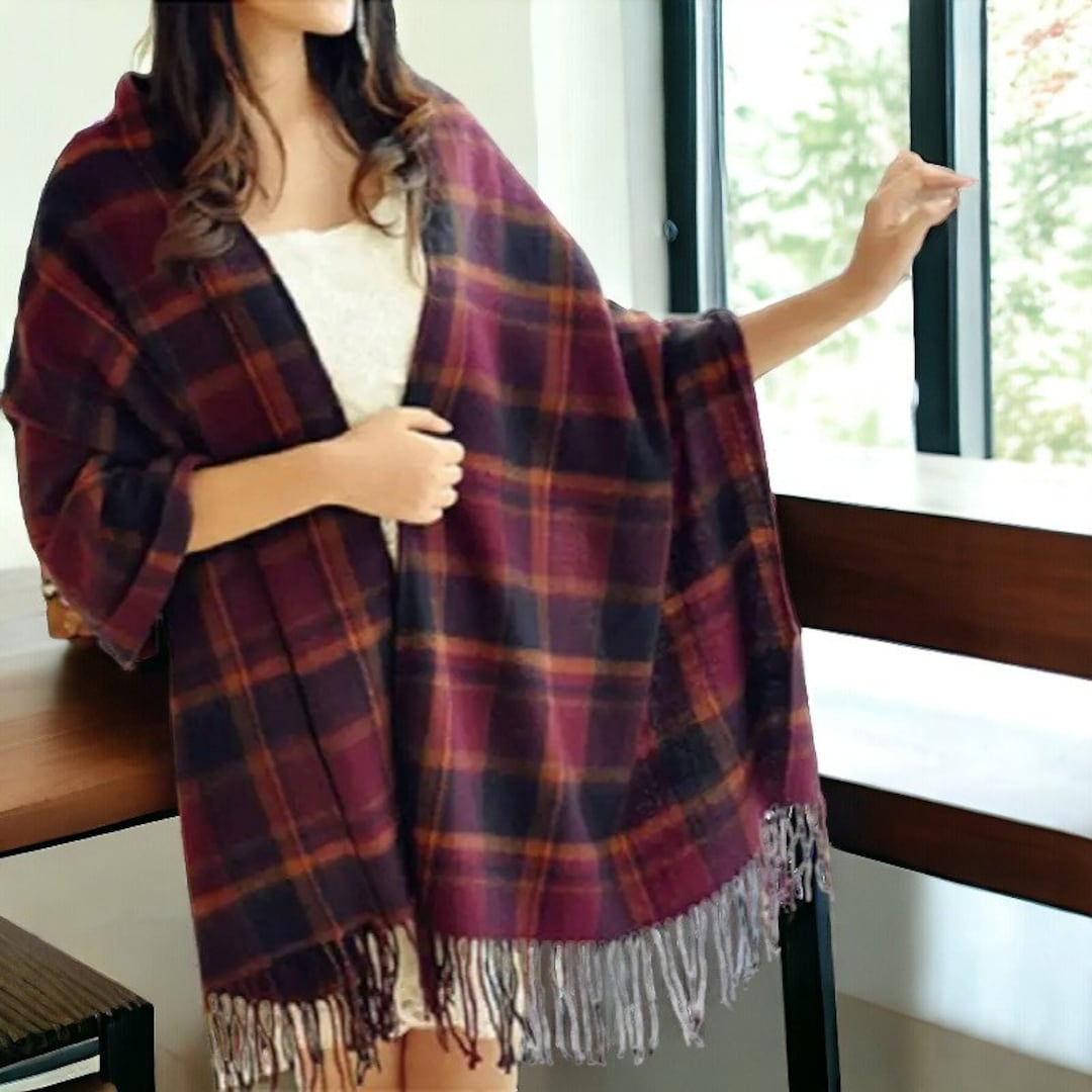 Warm Cashmere Winter Scarf Thick Winter Scarf Luxury - Etsy